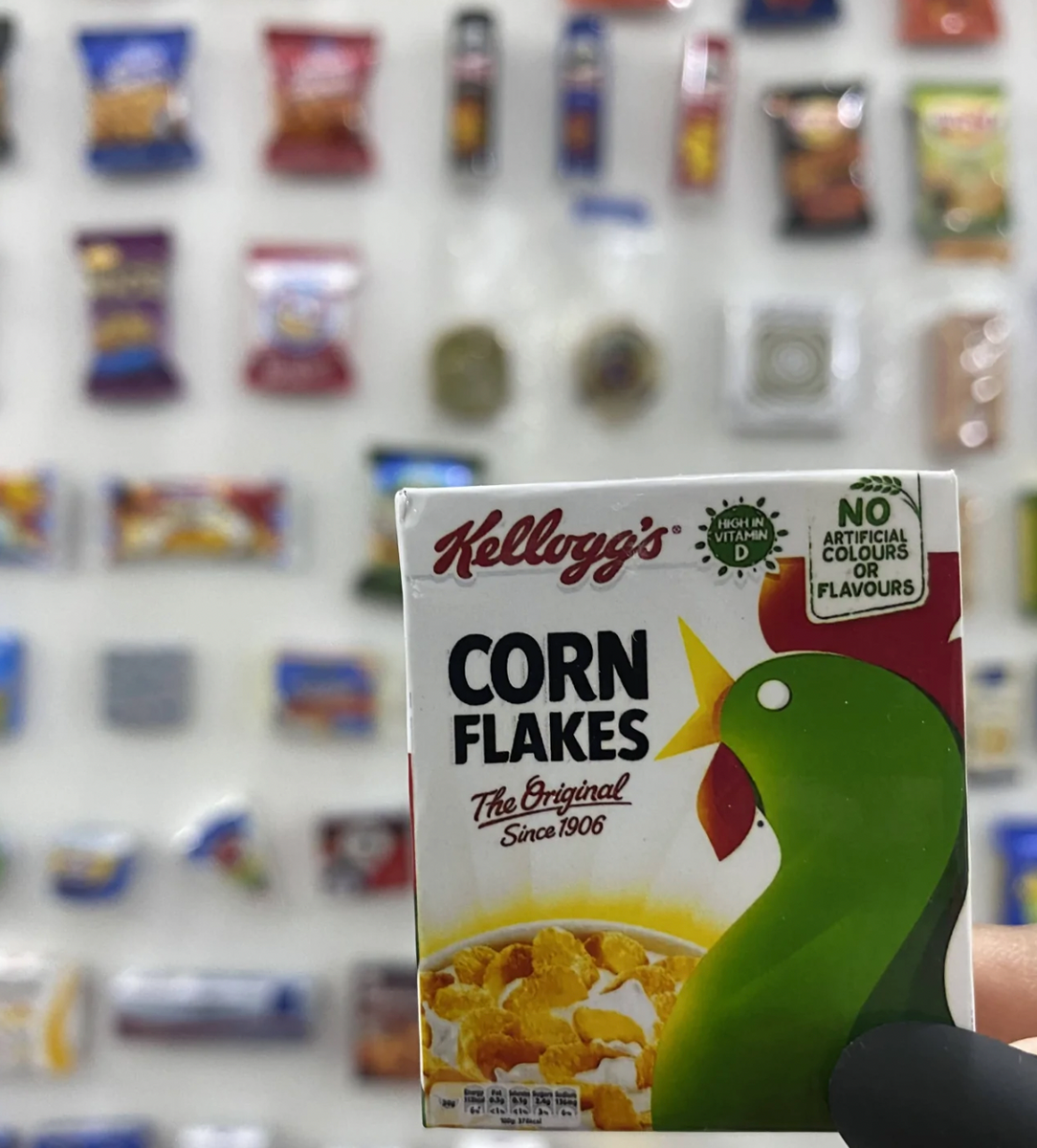 Corn Flakes Fridge Magnet – Lebanese Glass