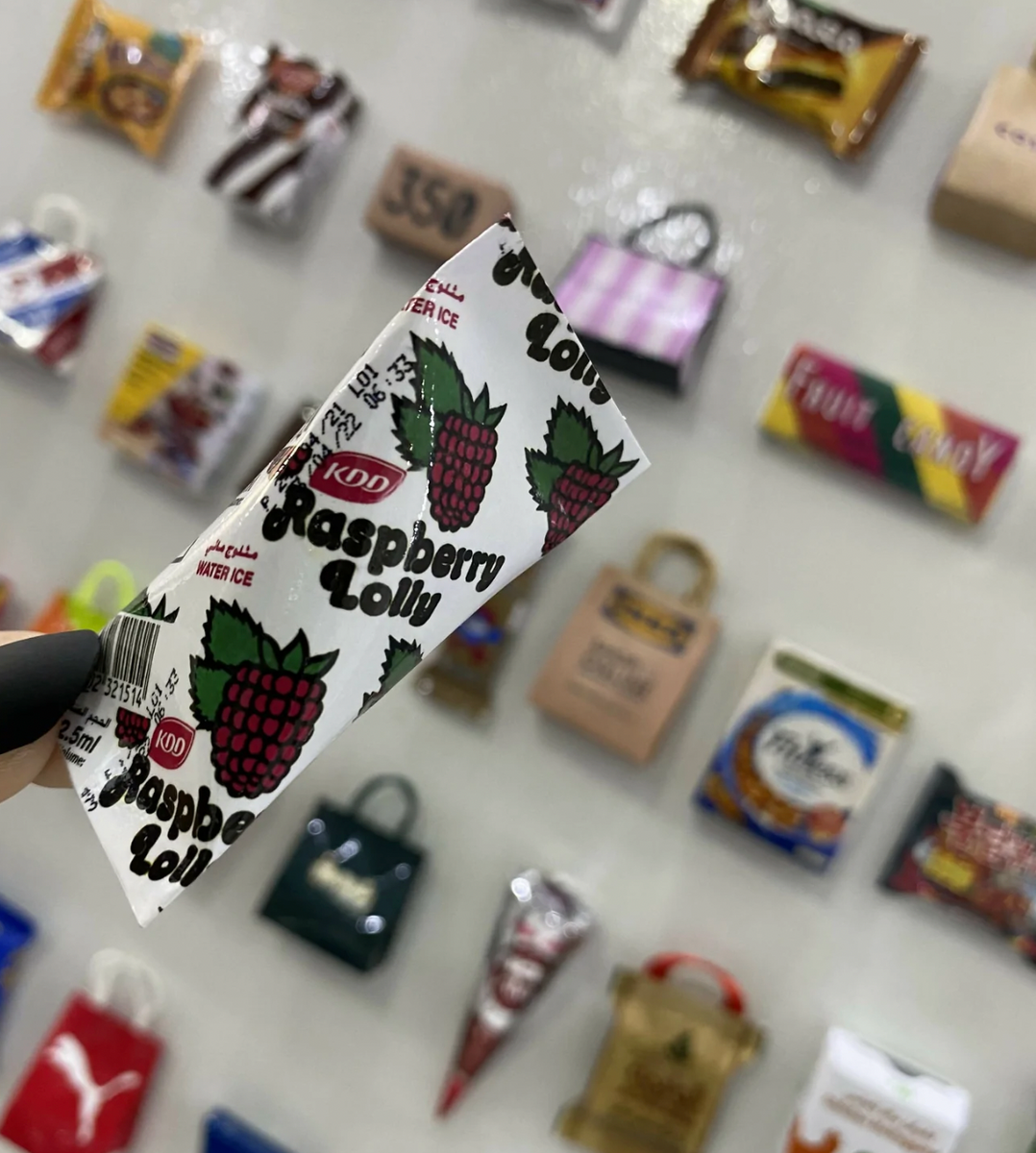 KDD Raspberry Lolly Fridge magnet – Lebanese Glass