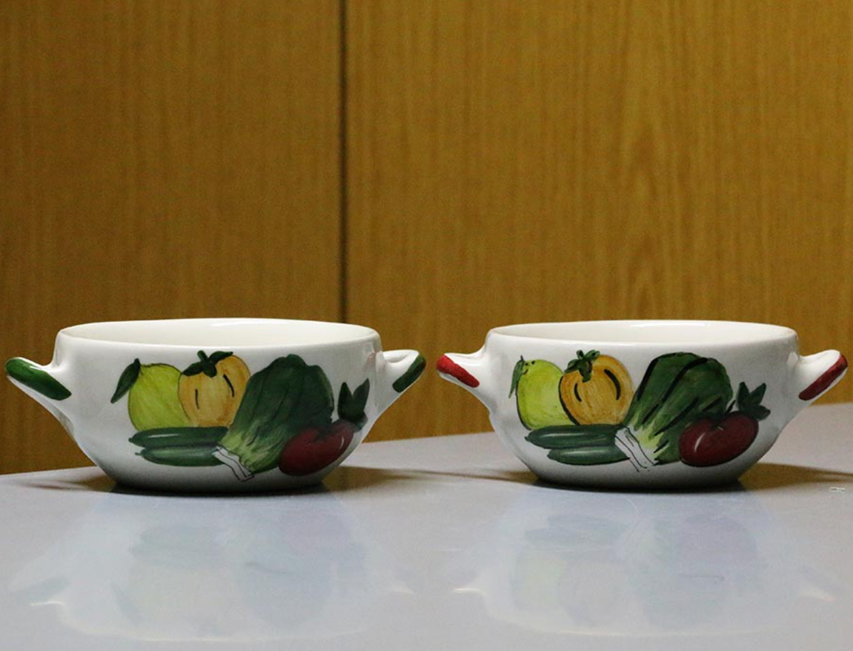 Fattoush Ceramic Bowl – Lebanese Glass